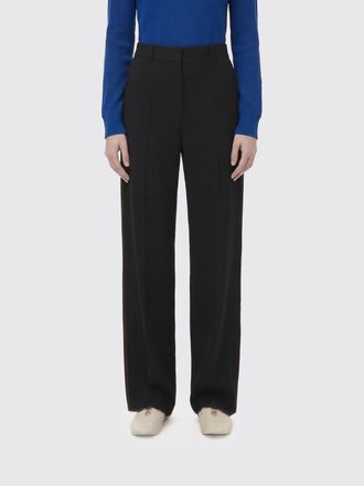 Loewe Schneiderhose mit geradem Bein und hoher Taille aus Wollmischung