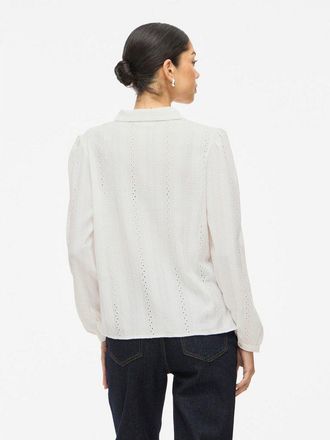 Vila Langarmbluse VIZANIA L/S SHIRT - NOOS