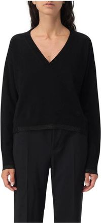 Pinko Pinko, Damen, Strickwaren, Schwarzk, MGröße