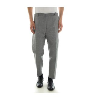 Daniele Alessandrini Straight Hosen - - Trousers - Herren - Schwarzk - XL