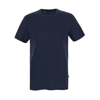 HUGO BOSS Homme, Tops, Bleu, Taille: S T-shirt Classique en Coton