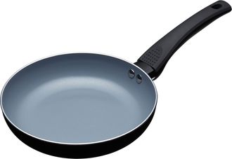 MasterClass MasterClass Eco Induktionsbratpfanne mit gesünderer Keramikchemie und PTFE-, PFOA- und BPA-freiem Antihaftbeschichtung, klein, Aluminium / Eisen, schw