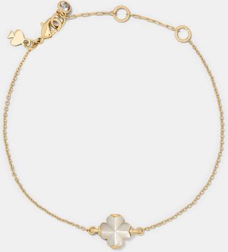 Kate Spade New York Kate Spade Spade Flower Solitaire-Armband f&uuml;r Frauen in Perlmutt