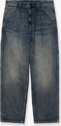 Carhartt Work in Progress Washed-out blue denim jeans - CARHARTT WIP - gender_Man