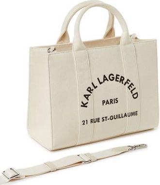 Karl Lagerfeld Sac cabas en coton