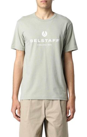 Belstaff T-Shirt Herren Signature Retro England 1924 Regular Cut Ikone der Herrenmode, getragen von Filmstars, Abenteurern
