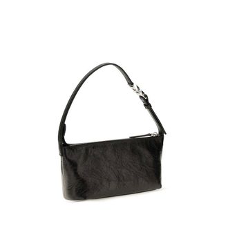 Fendi Womens Black Calf Leather Bos Taurus Clutch Bag