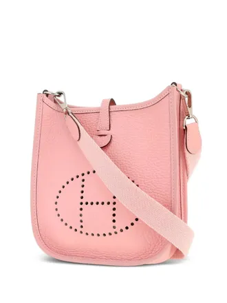 Herm&egrave;s mini sac port&eacute; &eacute;paule Evelyne (2015) - Rose