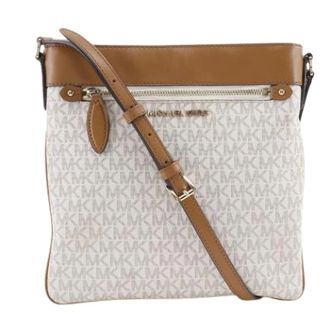 Michael Kors Sac bandouli&egrave;re en plastique Pre-owned - Femme - Pre-owned - Blanc - Taille: ONE Size