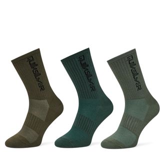 Quiksilver Lange Socken Quiksilver AS_QUIKSILVER_100W_SS25 (3-PACK) Khakifarben