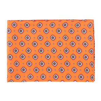 Alberto Biani Florales Seidentuch - - Accessories - Damen - Orange - ONE SIZE