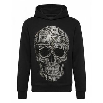 Philipp Plein Hoodie Sweatshirt Skull - - Sweatshirts & Hoodies - Herren - Schwarzk - 2XL