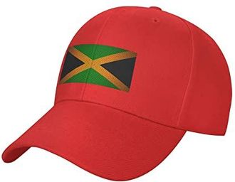 Generic Casquette De Baseball Drapeau De La Jama&iuml;que Chapeau De Soleil Casual,Respirant Casquette Trucker pour Badminton Randonn&eacute;e Activit&eacute;s
