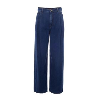 Max Mara Wide Jeans - - Jeans - Damen - Blau - XS
