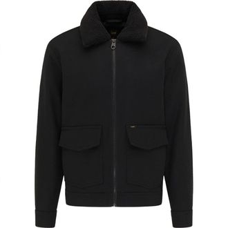 Lee Mens Wool Jacket, Black, XL