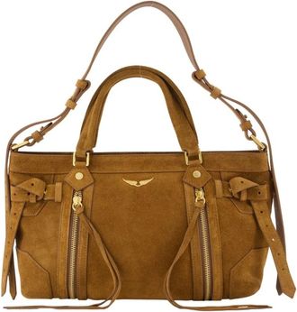 Zadig&Voltaire Femme, Sacs, Brun, Taille: ONE Size Sunny Rider Crossbody