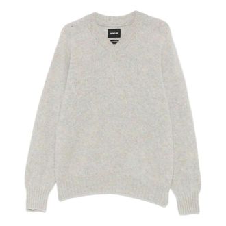 Howlin Galaxy Sweater - - Knitwear - Herren - Grau - XL