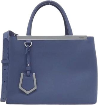 Fendi Sac &agrave; main vintage Pre-owned - Femme - Pre-owned - Bleu - Taille: ONE Size