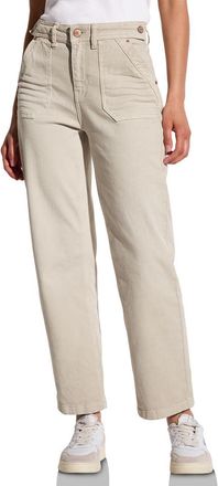 Street One Damen A379029 Straight Leg Jeans, Moon Sand Washed, 29W x 28L