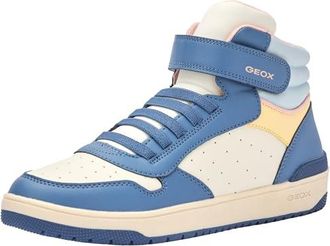 Geox Femme J Washiba Girl A Basket, Avio LT Yellow, 38 EU
