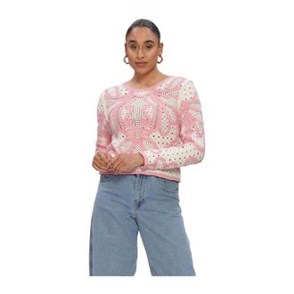 Suncoo Damen, Strickwaren, Mehrfarbig, XSGr&ouml;&szlig;e