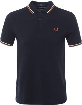 Fred Perry Poloshirt f&uuml;r Herren (Marine/Marine)