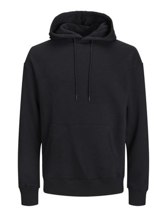 Jack & Jones Jack & Jones Herren Jjebradley Sweat Hood Noos Pls Kapuzenpullover, Schwarz, 3XL Gro&szlig;e Gr&ouml;&szlig;en