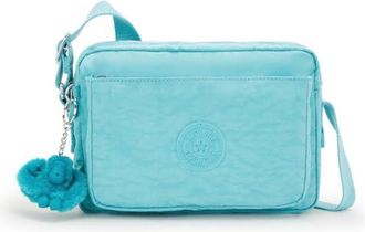 Kipling Kipling ABANU M Sac à bandoulière de taille moyenne, Deepest Aqua (Bleu)