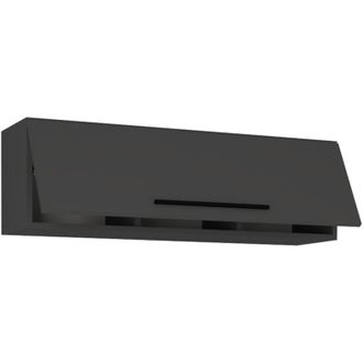 ebuy24 Ebuy24 - Rayon mural Arila h. 30 x l. 95 x p. 30 cm Anthracite