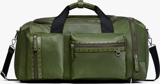 MCM Ottomar Weekender Rucksack aus ECONYL und Leder