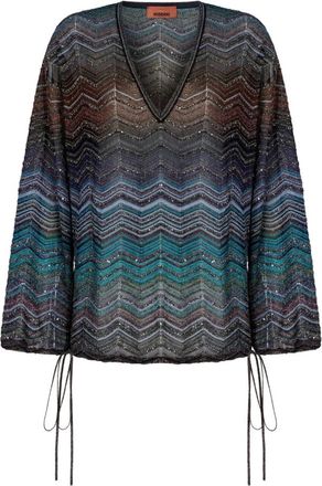 Missoni Femme, Blouses et Chemises, Multicolore, Taille: 38 FR Blouse