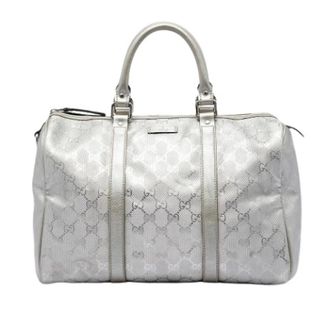 Gucci Sac Boston Pre-owned - Femme - Pre-owned - Gris - Taille: ONE Size