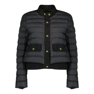 Moncler Juju Kurze Daunenjacke - - Jackets - Damen - Schwarzk - S