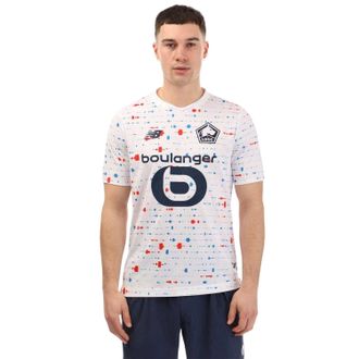 New Balance Lille 23/24 Ausw&auml;rtstrikot f&uuml;r Herren (Wei&szlig;)
