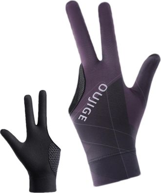 Generic Cue Action Sporthandschuhe für Billard, weiche Handschuhe für Pool und Billard, Zubehör für Billard, Unisex-Design