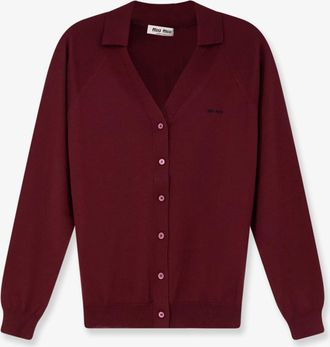 Miu Miu Virgin wool cardigan - MIU MIU - gender_Woman