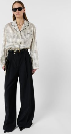 Gerard Darel Chemise satin&eacute;e &agrave; pois - CRISTINA - Ecru