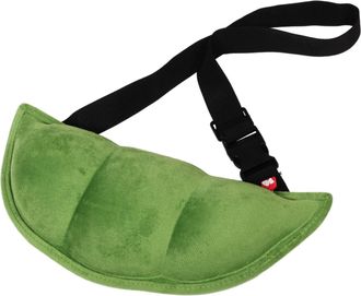 Hemoton Lustige Hüfttasche Damen Soft Purse mit Verstellbarem Gürtel Süße Bohnenform Crossbody Bag für Alltag Shopping Reisen Praktische Umhängetasche mit Rei