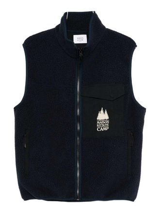 Maison Kitsun&eacute; Gilet - Bleu