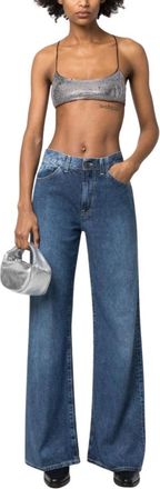 Dondup Femme, Jeans, Bleu, Taille: W30 Jean Droit