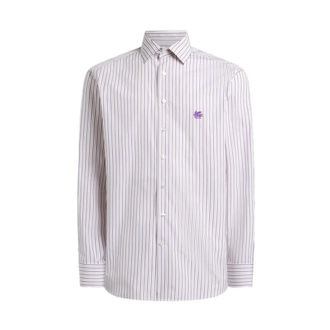 Etro Langarmhemd - - Shirts - Herren - Lila - XL