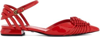 Roberto Cavalli Gewebte Sandalen - Rot