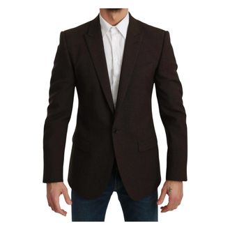 Dolce & Gabbana Martini Blazer - - Jackets - Herren - Braun - M