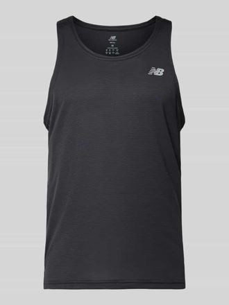 New Balance Tanktop mit Logo und Rundhalsausschnitt