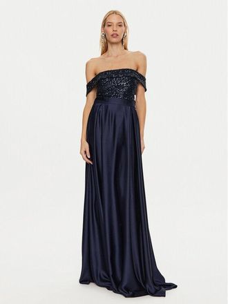 Rinascimento Rinascimento Abendkleid CFC0120520003 Dunkelblau Regular Fit