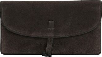 Liebeskind Liebeskind Berlin Damen Fab Suede Slam Geldb RSE, Dark Chocolate, Large (HxBxT 7.5cm x18.5cm x2.5cm) EU