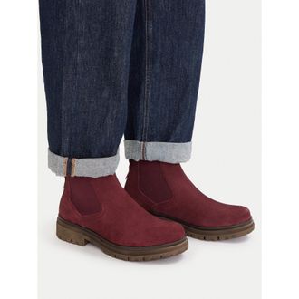 Tamaris Klassische Stiefeletten Tamaris 1-25407-45 Dunkelrot