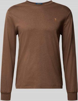 Polo Ralph Lauren Regular Fit Langarmshirt aus reiner Baumwolle Modell PIMA
