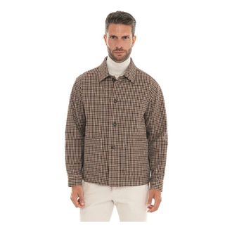 HUGO BOSS C-Carper Overshirt - Homme - Vestes - Beige - Taille: 2XL