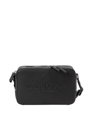 Marc O'Polo Umh&auml;ngetasche Vala, Damen, Gr. B/H/T: 22,5cm x 14cm x 6,5cm, schwarz, Lederimitat, MARC OPOLO ACCESSORIES, Taschen Umh&auml;ngetasche, Damen Handtasche, Sc